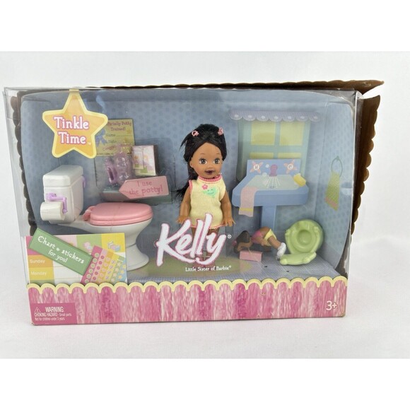 Mattel | Toys | 205 Tinkle Time Kelly Set Rare African American Version ...